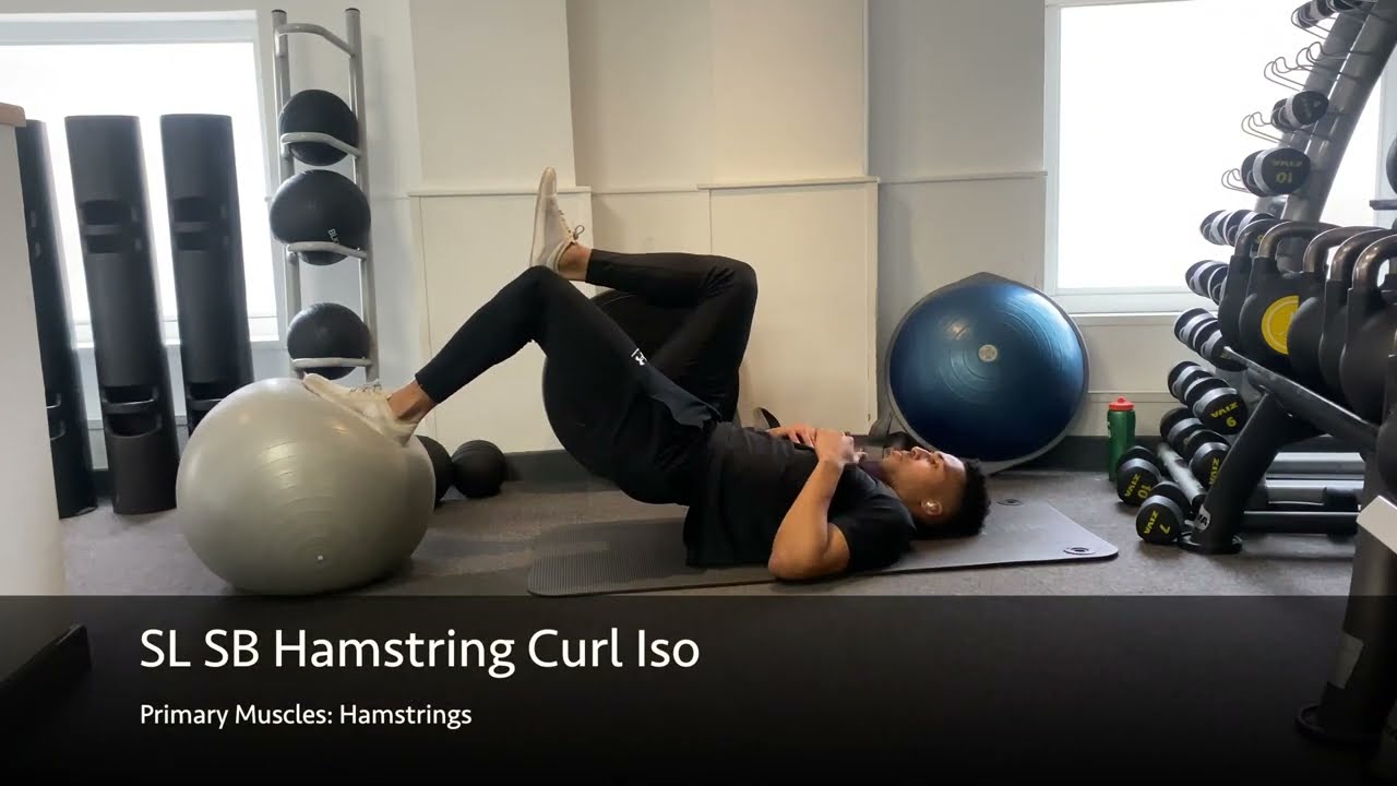 SL SB Hamstring Curl iso