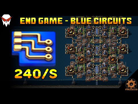 Factorio: Blue Chips Blueprint - End Game (Space Age DLC)