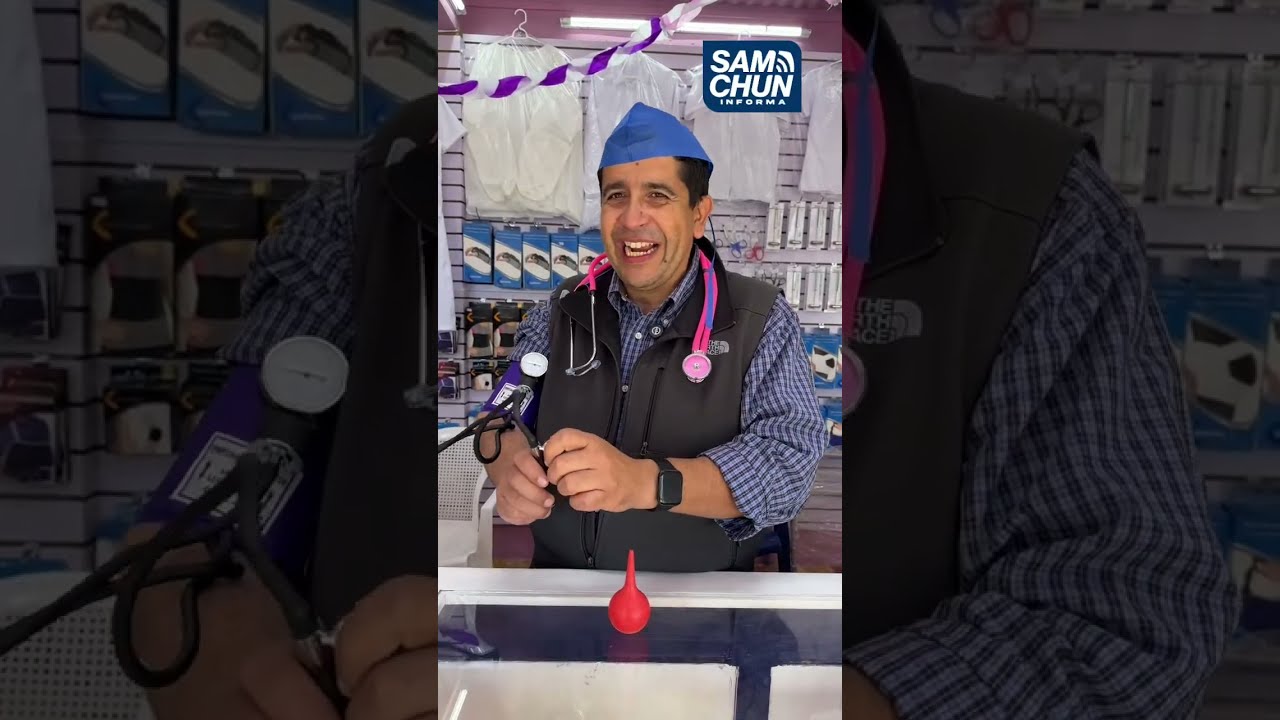 Inauguración de venta de equipos y uniformes médicos y de enfermería Don Neto