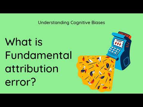 What is Fundamental Attribution Error? [Definition and Example] - Understanding Cognitive Biases