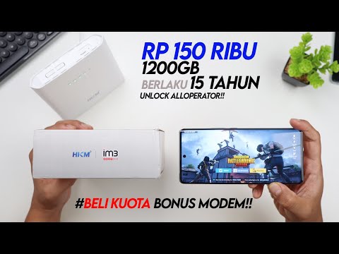 WIFI MURAH MERIAH TANPA KABEL !!!! DENGAN HKM feat Indosat IM3 Postpaid