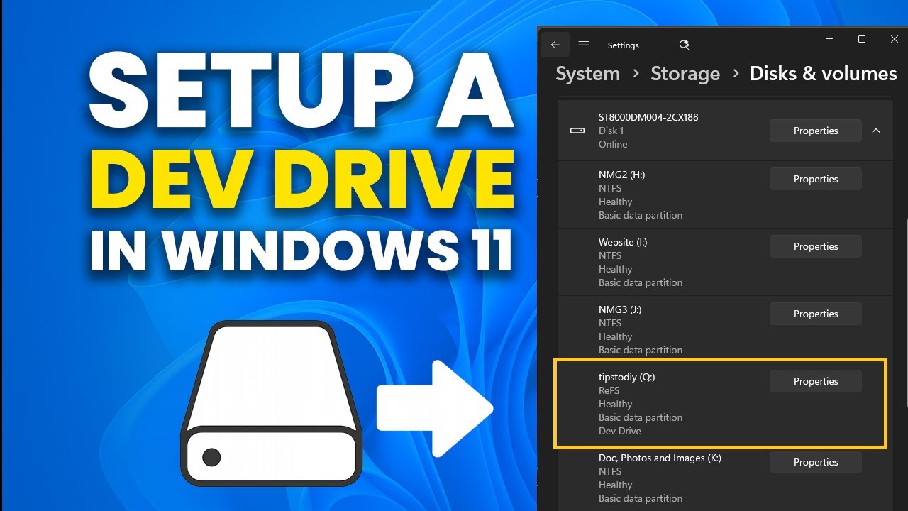 How to Setup Dev Drive in Windows 11 (2025) | Boost Development Speed | Complete Tutorial