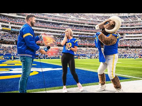 Rams Surprise Fan Of The Year With Super Bowl Tickets At SoFi Stadium