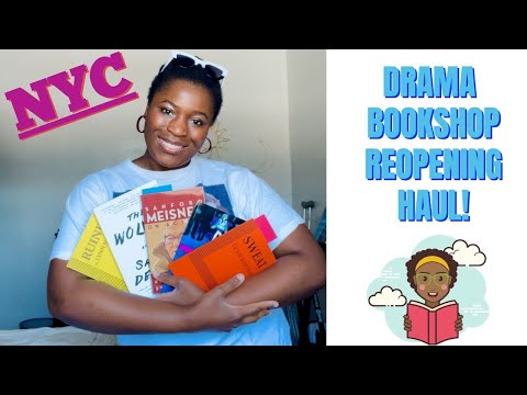 visiting the new drama bookshop in NYC!! | book haul