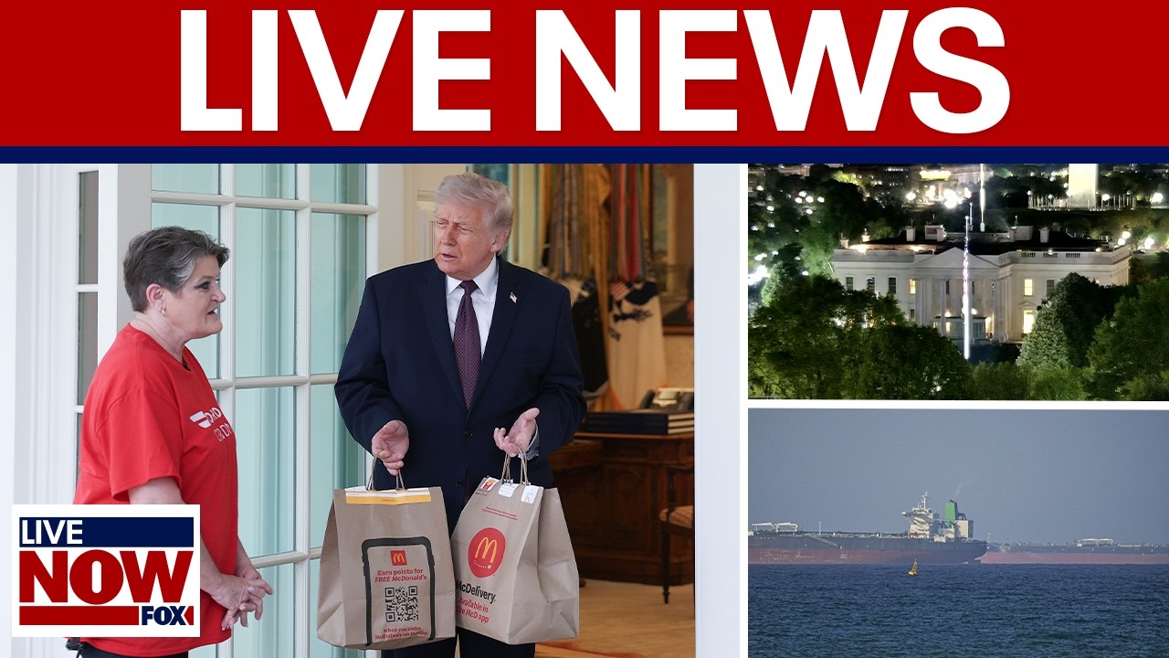LIVE: Trump Strait of Hormuz blockade, Israel-Lebanon peace talks in DC, Aviation safety bill & more