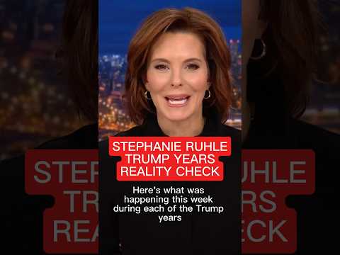 Stephanie Ruhle Trump Years Reality Check