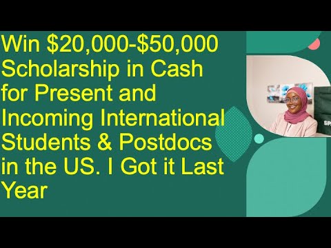 Up to $50K Scholarship in Cash for International Graduate Students in & Outside the US