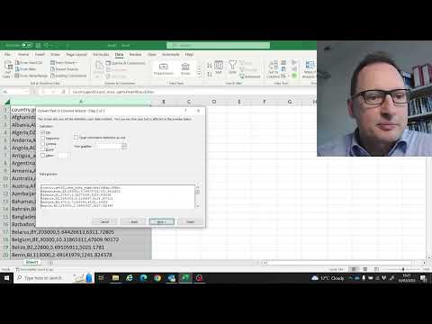 Importing csv files into Excel on a Mac