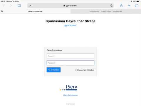 IServ Kurzanleitung