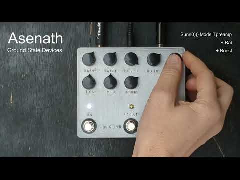 Ground State Devices – Sunn0))) Model T preamp and Rat clone | Reverb