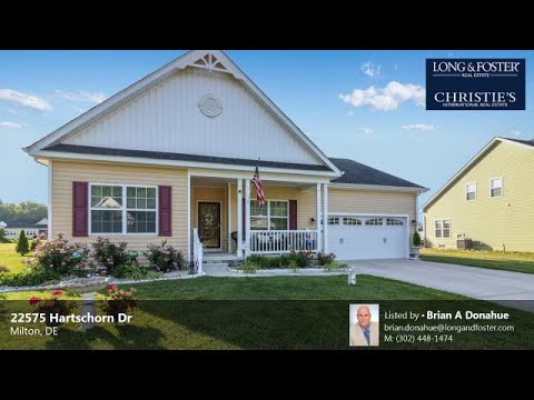 Sale: 3 Beds - 2 Baths - 1600 sq ft - Milton - DE [$318,000] MLS #: DESU161166