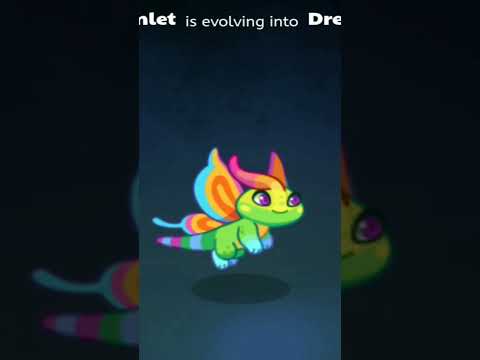 Evolving Dreamlet into Dreamborn in Prodigy! #prodigymathgame #shorts