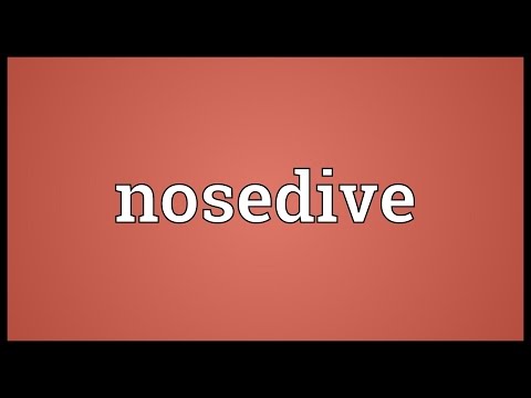 Nosedive Meaning
