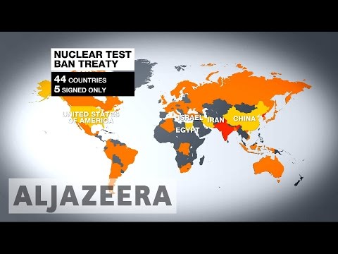 Nuclear Test Ban Treaty incomplete, 20 years on