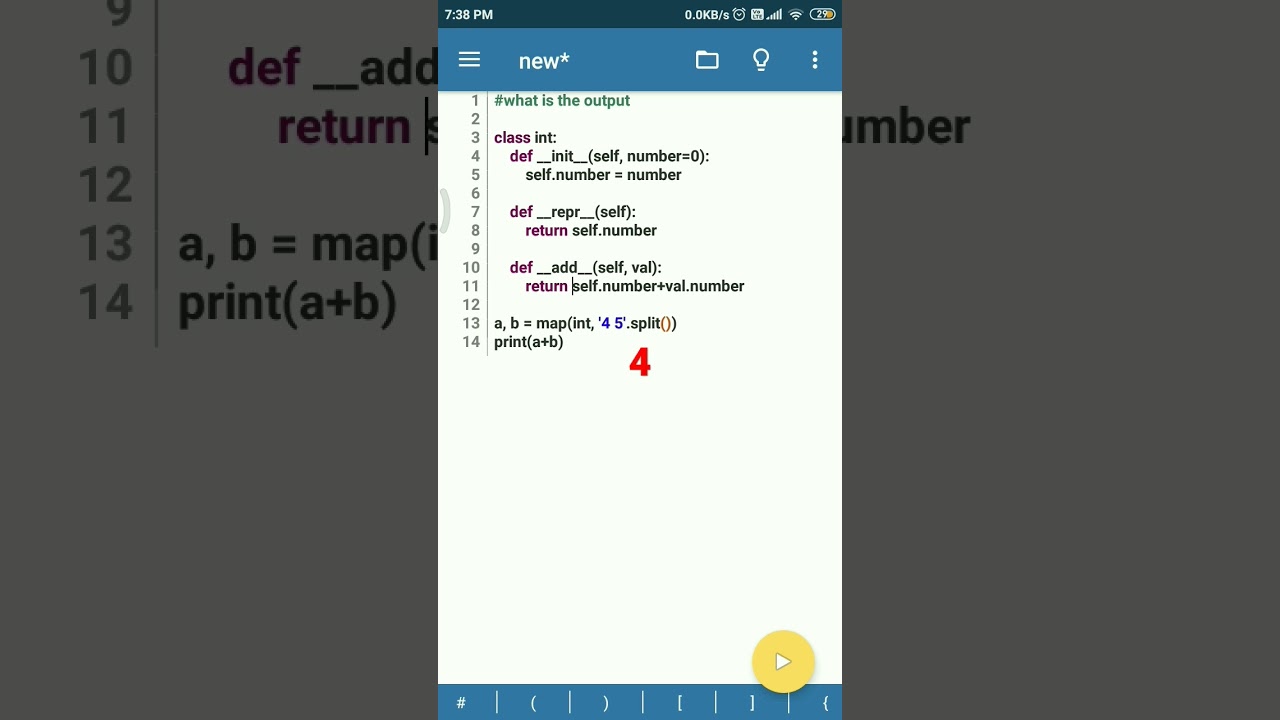 Guess the output? when names & symbols lost their meaning #shorts
