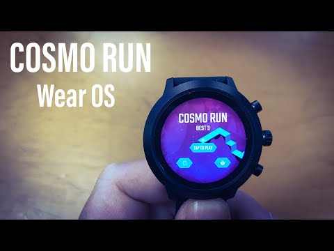 Cosmo Run Wear OS Game – ZEROLOOP UNBOXING