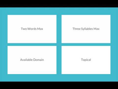Naming Your Web Design Company: Finding a Great Name