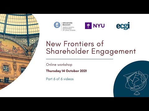 New Frontiers of Shareholder Engagement: Wireless Shareholders' Meetings
