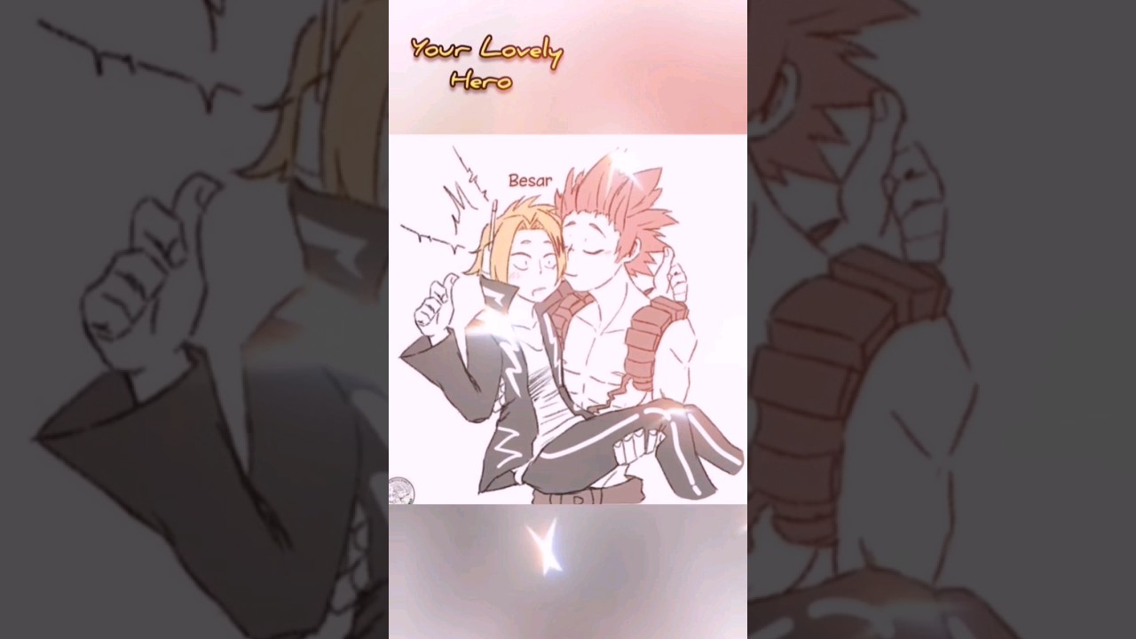 Kaminari x Kirishima💛❤️#kirikami#kirishima#kaminari#ship#myheroacademia#mha#denki#denkikaminari#edit