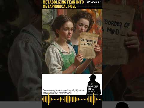 metabolizing fear into metaphorical fuel – The Border of a Mind