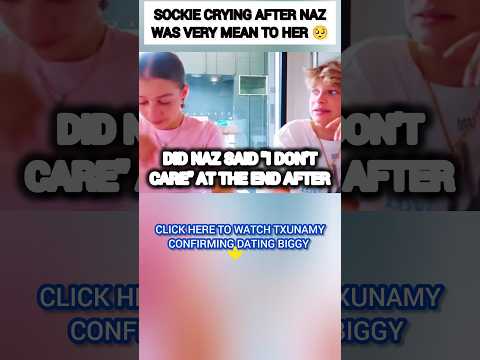 Sockie Norris CRYING after Naz Norris was very mean to her?!💔🥺 #norrisnuts #shorts #trending #sad