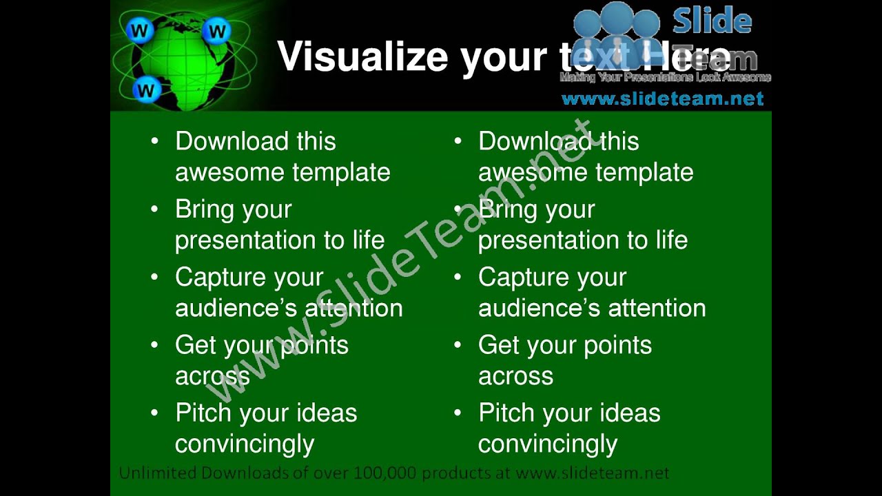 World Wide Web Globe PowerPoint Templates ppt Themes 1112 Slides Backgrounds