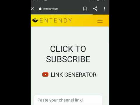 Auto subscribe link generator। auto subcribe youtube link for youtube। auto subscribe link code।