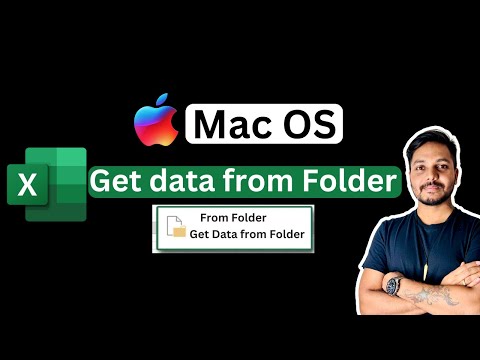 How to Get Data from Folder in Excel on Mac Using Power Query | Microsoft Excel Tutorials Beginners