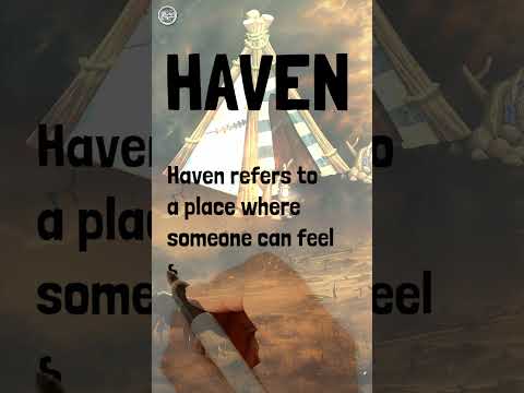 HAVEN Word Definition? #vocabulary #dailyvocabulary #short