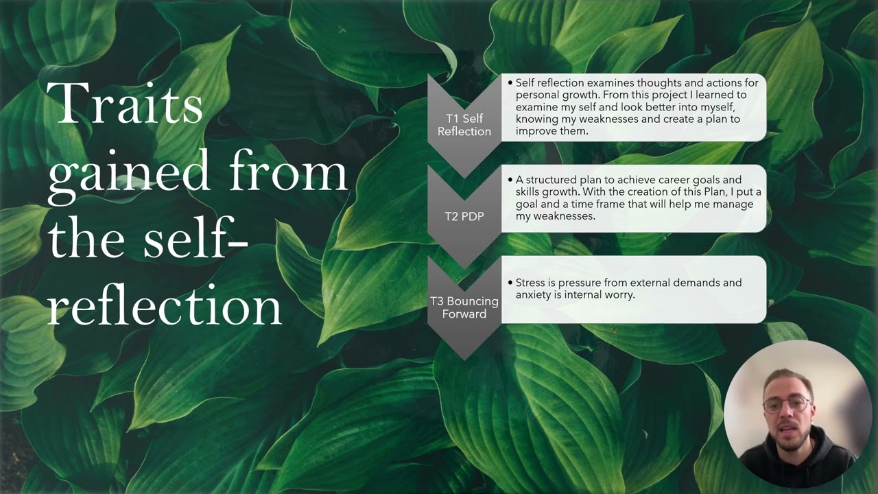 A presentation on Self Evaluation, Professional Development Plan
