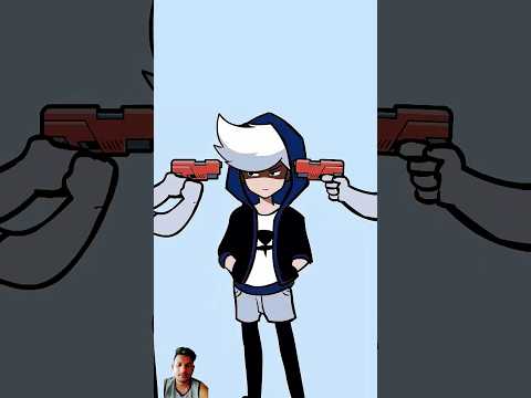seize the Gun by the anime character No.1 #shorts #animation #funny #amongus #fnf #memes #game