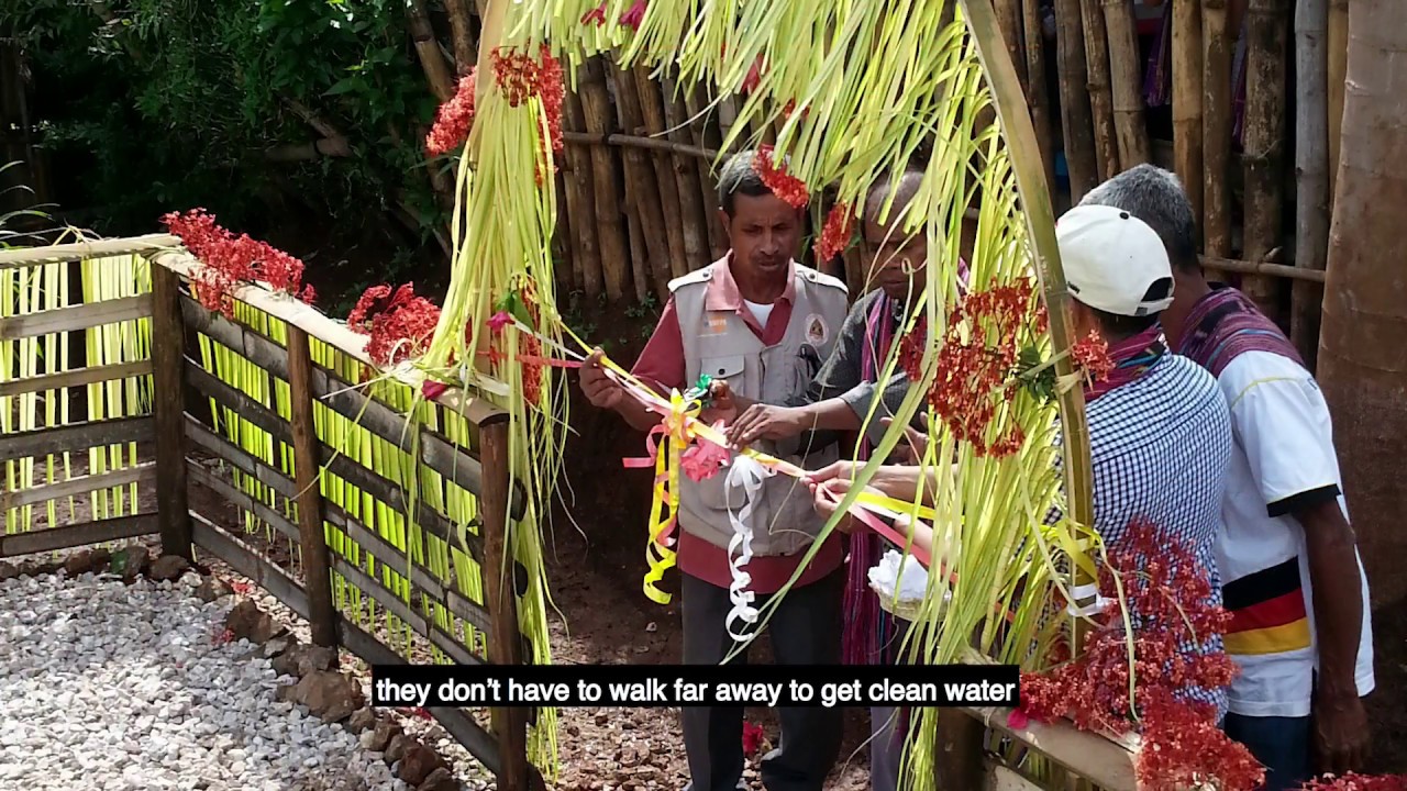 How VSA volunteers helped secure clean water in Timor-Leste