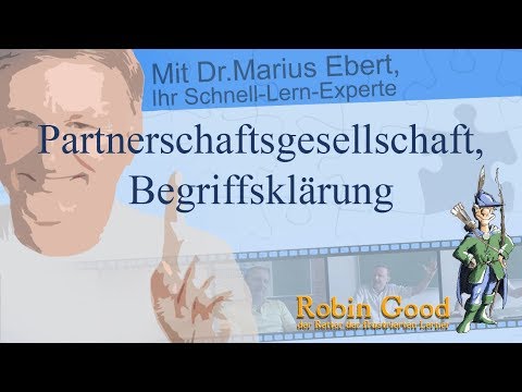 Partnerschaftsgesellschaft, Begriffsklärung