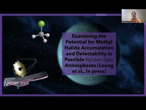 Michaela Leung - Detecting Methyl Halide Accumulation Hycean Atmospheres with LIFE