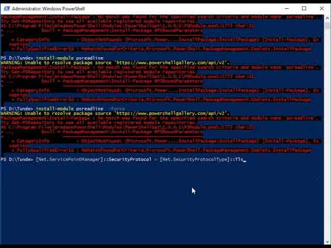 Solved: PowerShell - Install-Module - "Unable to Find Package Source"