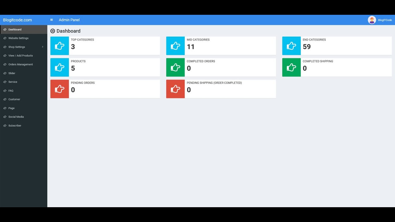 Ecommerce website in PHP MYSQL with source code free