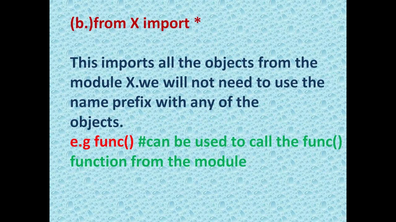 Class-12th,Computer Science, Ch-4 ,Lecture 1(Using Python Libraries)(Homework solution).