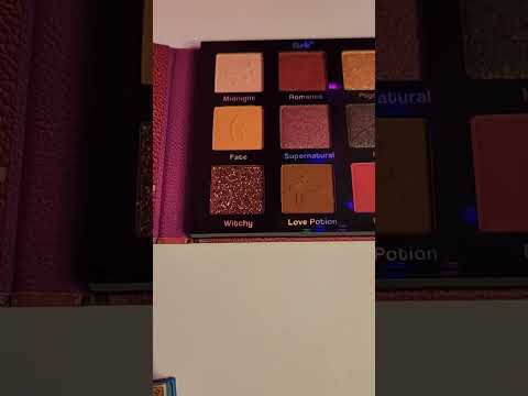 The Spell Book Eyeshadow Palettes by Rude Cosmetics