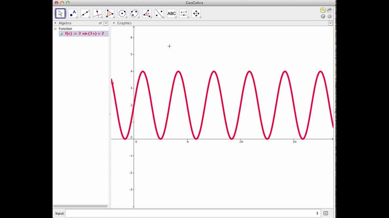 GeoGebra Tutorial - Sine Lab