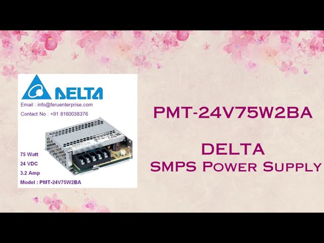 DELTA SMPS - PMT-24V35W2BA Delta Switch Mode Power Supply Trader ...