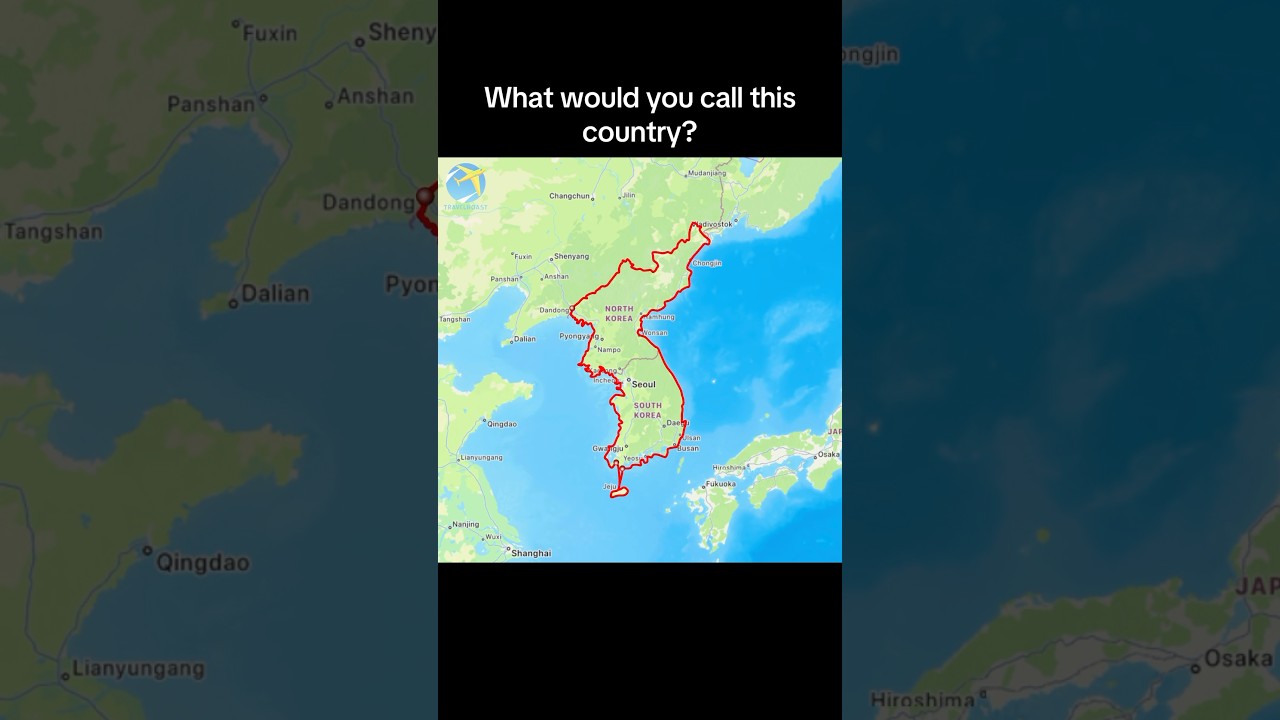 What countries do you want me to make next? #mapmaker #travelboast #korea #viralshorts