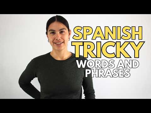Don't Translate these Spanish Words And Phrases LITERALLY ❌ Mexican Spanish As A Second Language