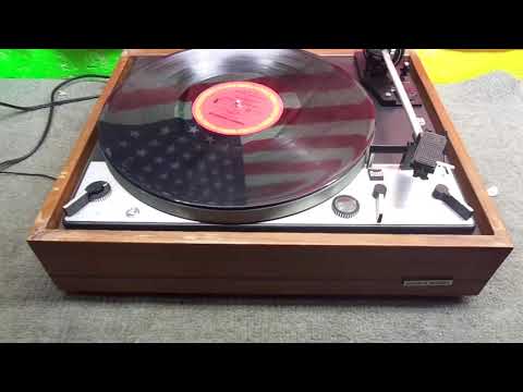 DEMO OF VINTAGE DUAL 1229 TURNTABLE SHURE M75ED FOR SALE