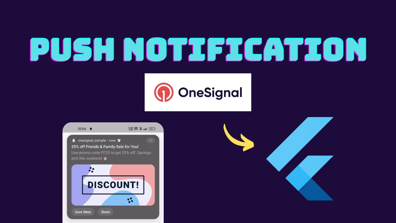 OneSignal Push Notifications | Flutter Android