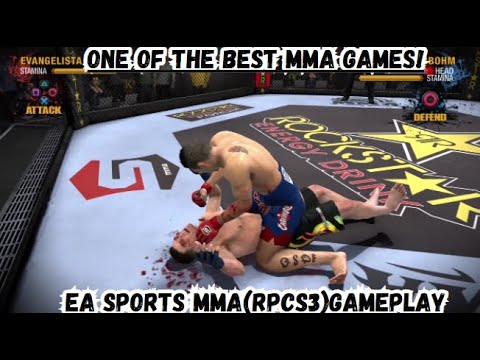 EA SPORTS MMA(RPCS3)GAMEPLAY WITH SETTINGS#rpcs3 #easports #easportsfc #emulator #2025