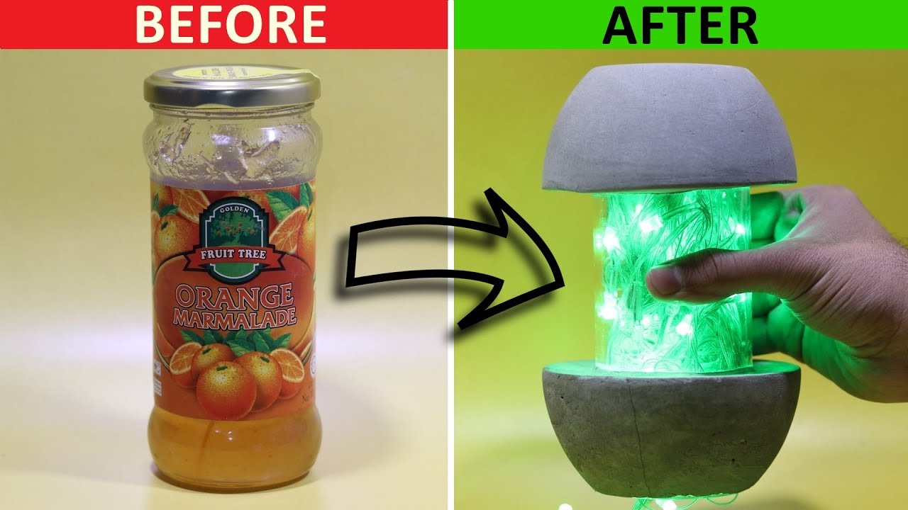 5 CONCRETE LAMP DIY AND CEMENT CRAFT IDEAS YOU SHOULD KNOW (COMPILATION)