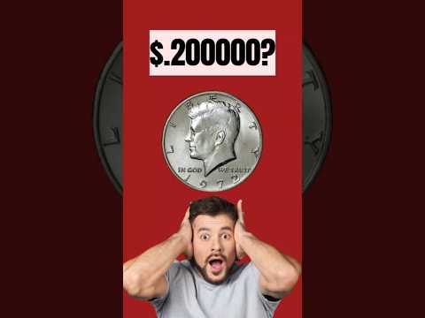 MOST EXPENSIVE HALF DOLLAR OF THE USA: 1972 KENNEDY HALF DOLLAR