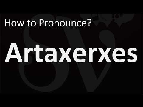How to Pronounce Artaxerxes? (BIBLE)
