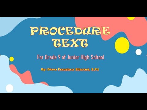 Procedure Text