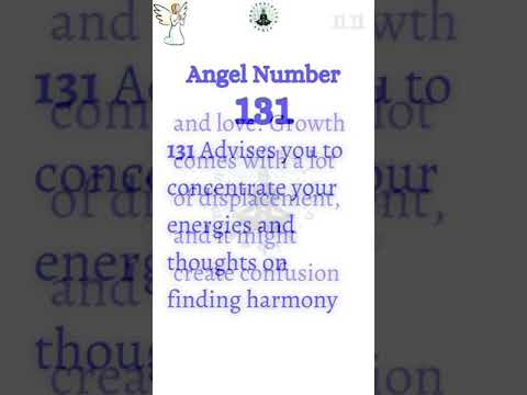 Angel Number 131 Spiritual Meaning #shorts